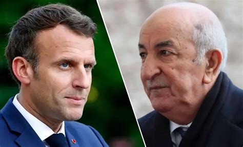 Visite Dabdelmadjid Tebboune En France Les Conditions