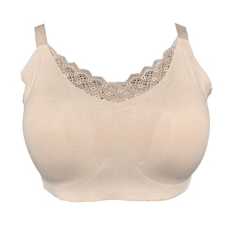 Bimei Seamless Mastectomy Lace Bra For Women Breast Prosthesis With