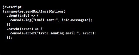 how to await nodemailer sendmail