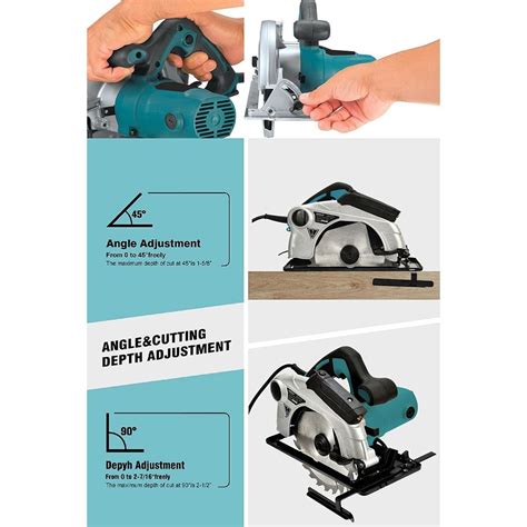 Makita DUZ030 Профессиональная электрическая циркулярная пила 1050 Вт ...