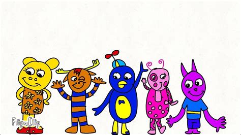 The Backyardigans Theme Song English Us Seasons 1 And 4 Mashup Youtube