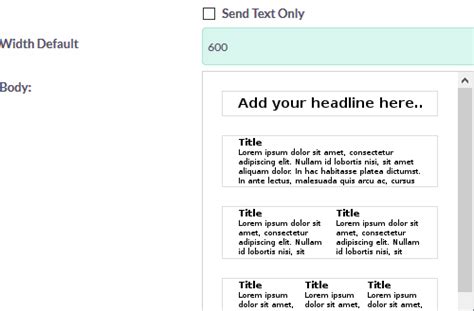 Suitecrm Create Email Template Without Fancy Aka Ugly Mozaik Editor