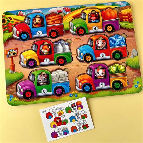 Гра з картками Тварини на вантажівках літо Оптом від Віробника — Купити Гуртом в Україні