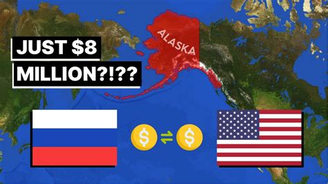 Alaska Purchase Explained On Maps US Bought Alaska From Russia YouTube