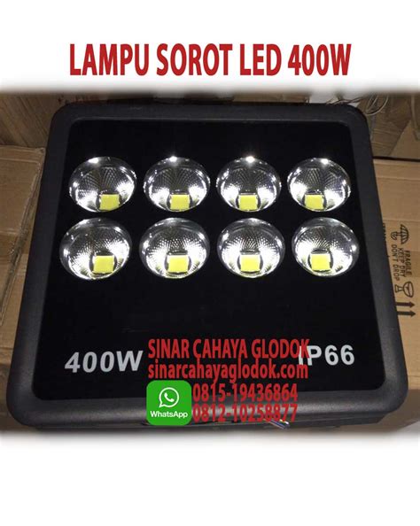Jual Lampu Sorot Floodlight W High Power Sinar Cahaya