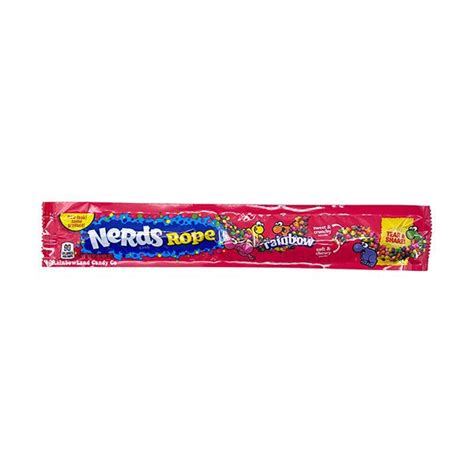 Nerds Rope Rainbow Soft Gummy Sweets 26g Shop Today Get It