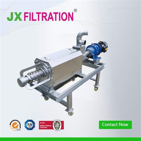 What Is Spiral Extrusion Solid Liquid Separator Filtration Equipment