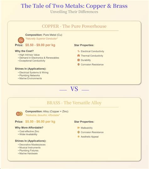 Copper Vs Brass Whats The Difference Artizono