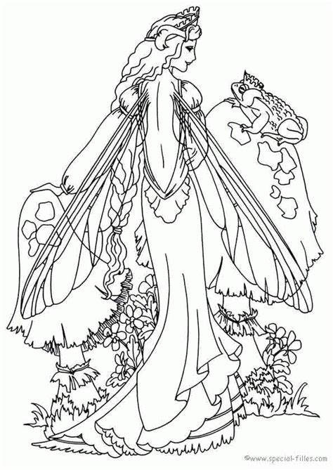 Desene De Colorat Cu Zana Primavara Desene De Colorat Zana Primavara