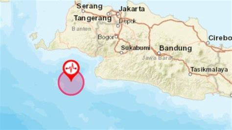 Gempa Magnitudo 55 Guncang Bayah Banten Bmkg Sebut Tak Berpotensi