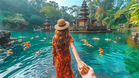 Tirta Gangga Water Palace In Bali Stock Illustration Illustration Of