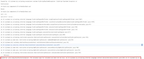 ivy error log when getting jsf javax faces application