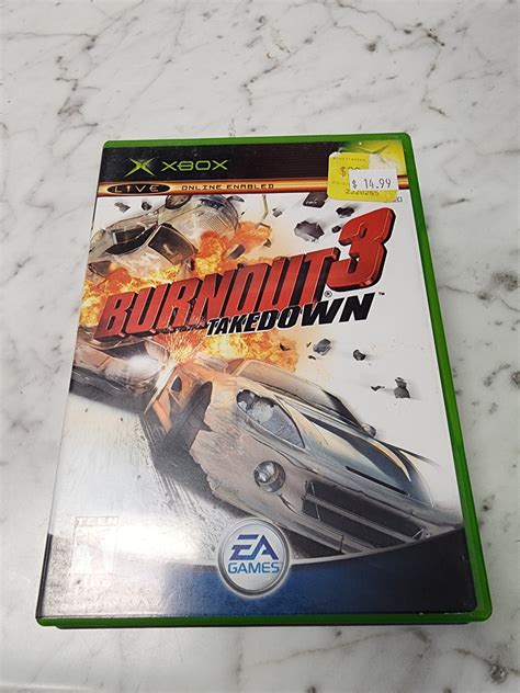 Burnout 3 Takedown Original Xbox X41125 Core Gaming