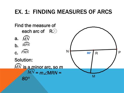 PPT Arcs And Chords PowerPoint Presentation Free Download ID