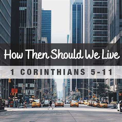 How Then Should We Live Regeneration Church Monash