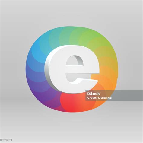 具有彩色背景向量插圖的字型集中的 3d 字元向量圖形及更多一組物體圖片 一組物體 創作性 匈牙利 Istock