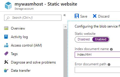 Deploy Webassembly From Github To Azure Storage Static Websites With Azure Pipelines Developer