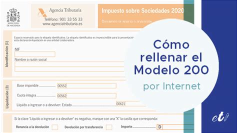 Modelo 200 Impuestos De Sociedades Entre Trámites