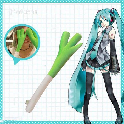 Hatsune Miku Leek Plush Hobbies Toys Memorabilia Collectibles J Pop On Carousell