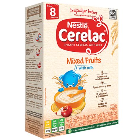 Cerelac Mix Fruits මිලදී ගන්න Growing Up