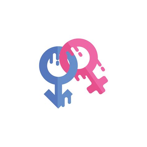 Gender Equality Symbol Icon Vector Illustration Vector Art At Vecteezy