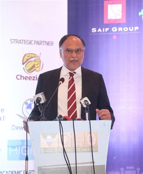 Ijaz Nisar On Linkedin Thanks Ahsan Iqbal Chaudhary For Gracing Ceo