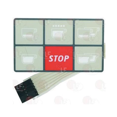Push Button Panel 6 Buttons Faema 3301134930 Espresso Machine Company