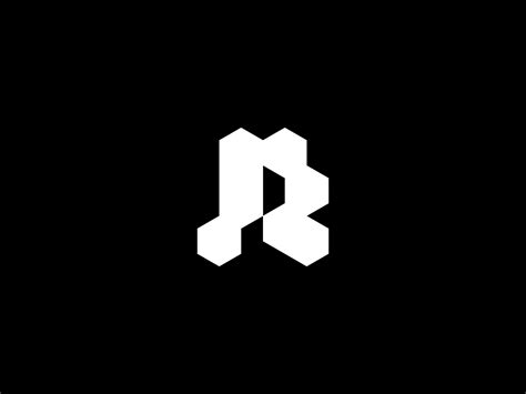 Logo Logo Design Brand Identity Monogram Letter Mark R By Md