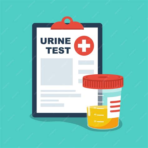 Premium Vector Urine Analysis Urine Test Icon Pee Sample In A Plastic