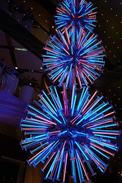 Premium Photo Low Angle View Of Illuminated Object