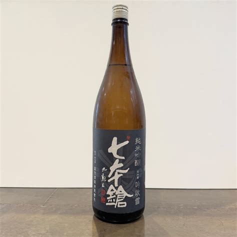 七本鎗 純米吟醸 吟吹雪 1800ml 全商品 いのもと酒店オンラインストア