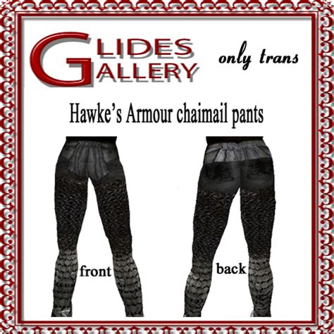 Second Life Marketplace Hawkes Armour Chaimail Pants