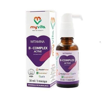 MyVita Witamina B Complex Lipo Active Krople 30ml Cena Opinie