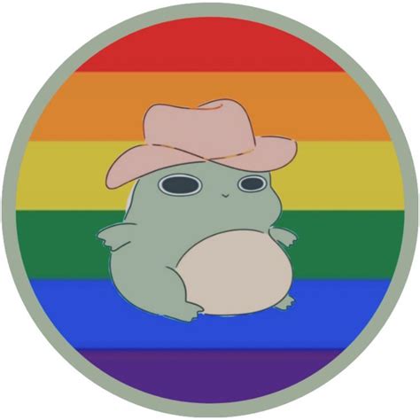 Gay Pride Flag Frog Profile Picture Gay Pride Flag Profile Picture