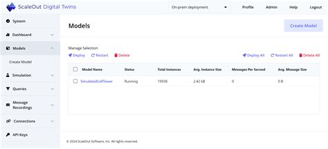 Creating And Managing Digital Twin Models — Scaleout Digital Twins™ 10 Documentation