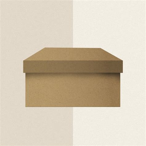 Premium Psd Psd Packing Kraft Box