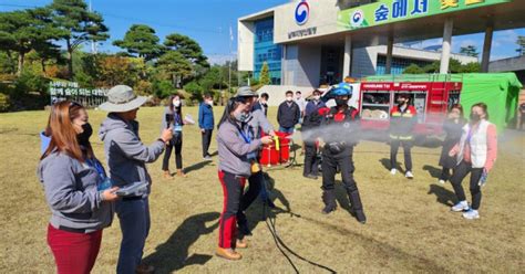 한국 산불대응과 산림복원 기술 몽골에 전수