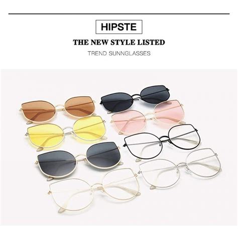 2019 New Big Cat Eye Sunglasses Women Men Luxury Brand Designer Fashion