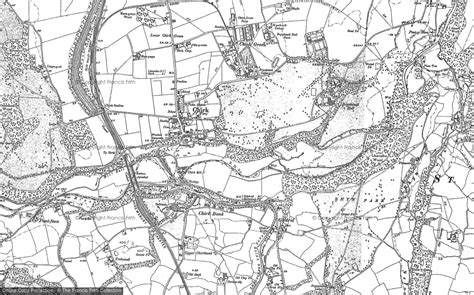 Old Maps Of Chirk Clwyd Francis Frith
