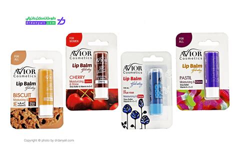 بالم لب آویور مرطوب کننده و براق کننده داروخانه آنلاین دکتر دانیالی