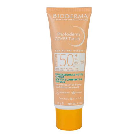 Protector Solar Cover Touch Mineral Fps 50 Bioderma 40gr Halo Skin