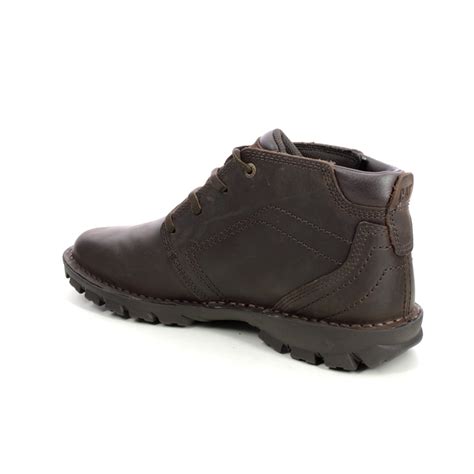 Cat Transform 2 0 Brown Waxy Leather Mens Chukka Boots P722226