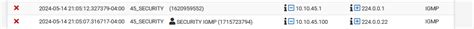 Pass Firewall Rules Are Logged Blocking Packets Even After Deleting