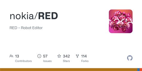 GitHub Nokia RED RED Robot Editor