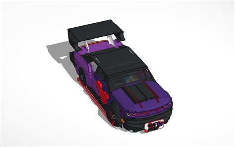 3d Design Dodge Srt Custom 3 Lust Demon Tinkercad