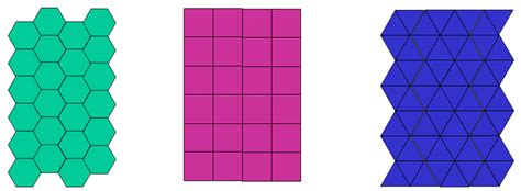 Contiguous Coverage On Earth Using Tessalating Shapes Hexagonal Square