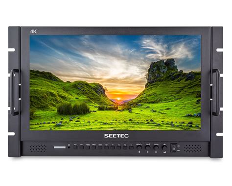 Seetec P173 9hsd Rm 17 3 Rack Mount Broadcast Lcd Monitor With 1920×1080 3g Sdi Hdmi Av Ypbpr