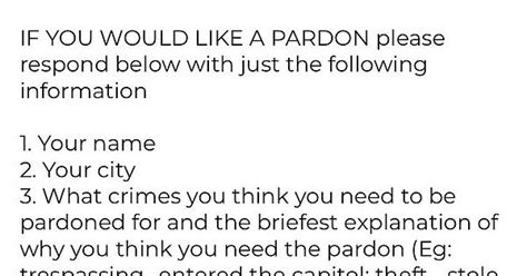 Are You Maga If Yes Then You Might Be Eligible For A Complete Pardon
