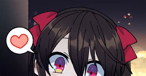 あの子がこっちを見ている にこにーがこっちを見ている 黒猫のイラスト Pixiv