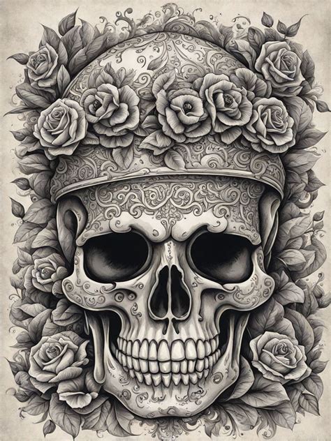 Skull By Apip Group Playground Dark Souls Artwork Tattoo Sleeve